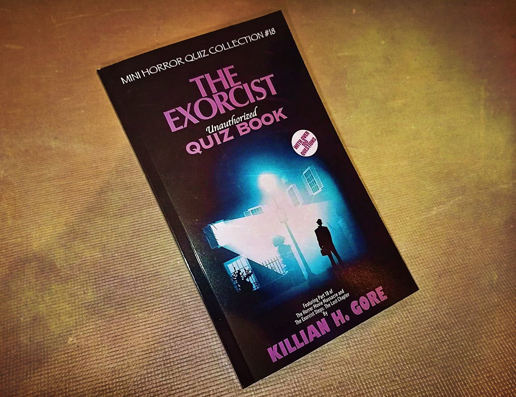 The Exorcist Unauthorized Quiz Book by Killian H. Gore SIGNED COPY - Etsy