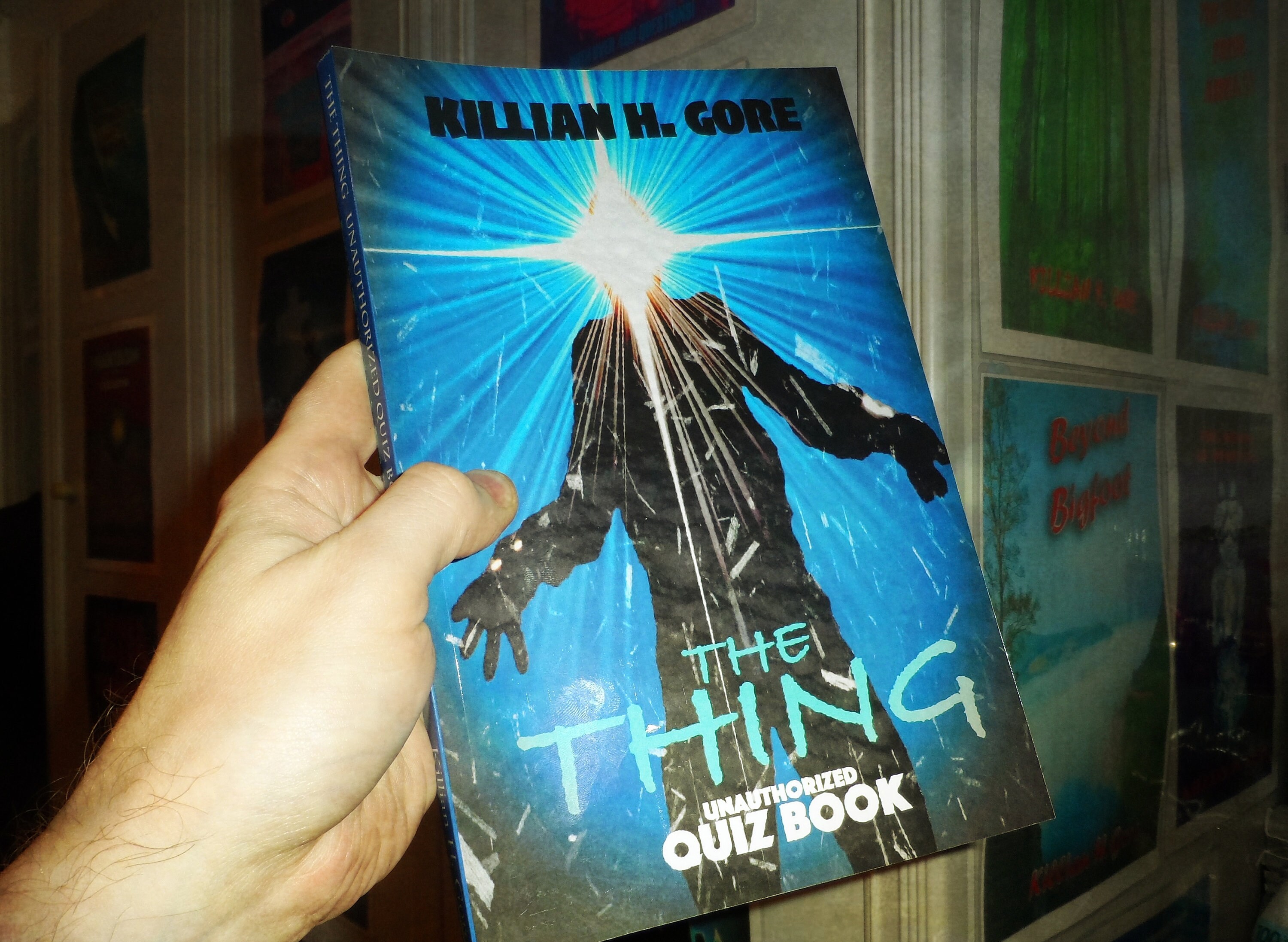 The Thing Unauthorized Quiz Book by Killian H. Gore SIGNED - Etsy