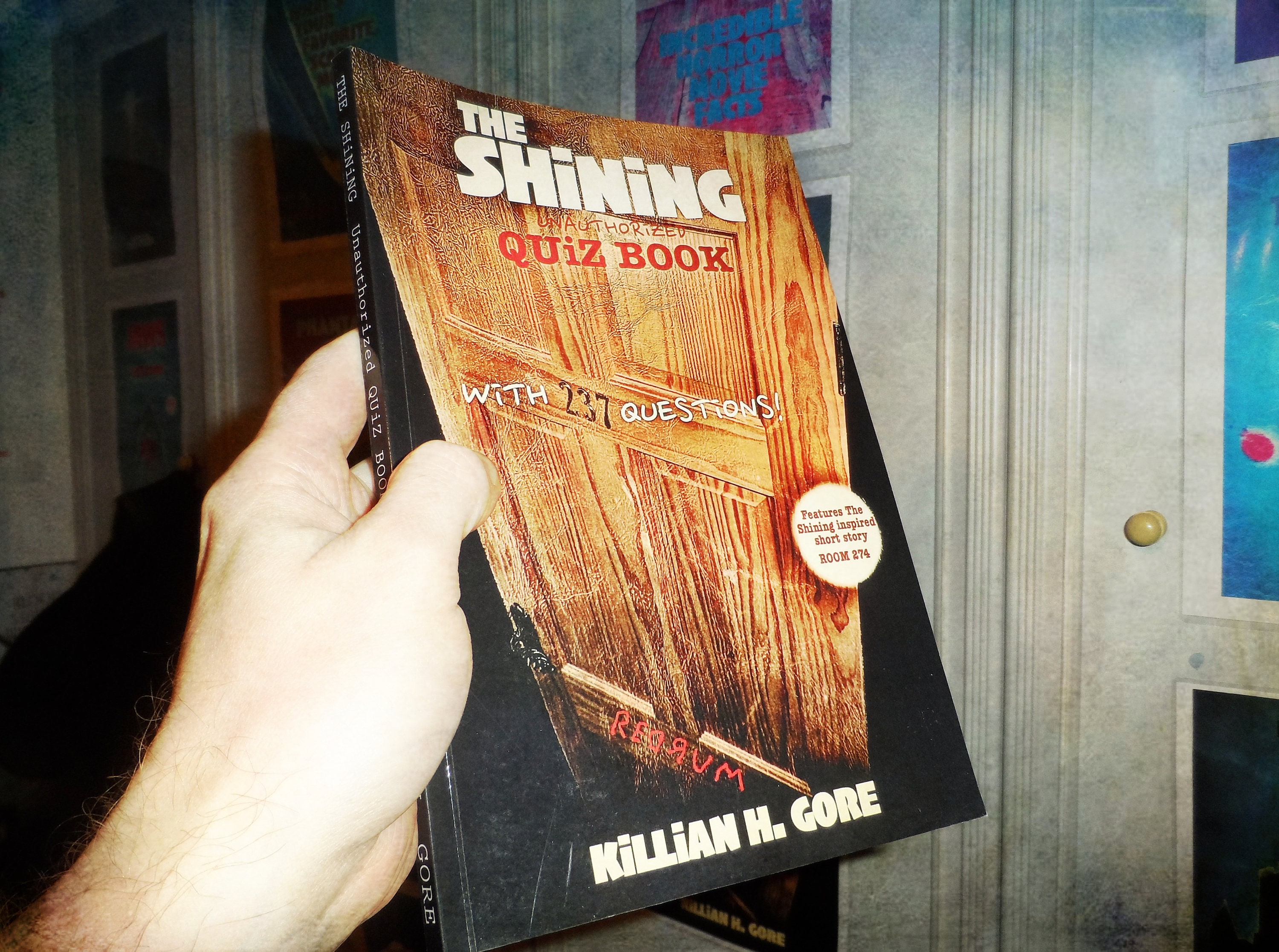 The Shining Unauthorized Quiz Book by Killian H. Gore SIGNED COPY - Etsy