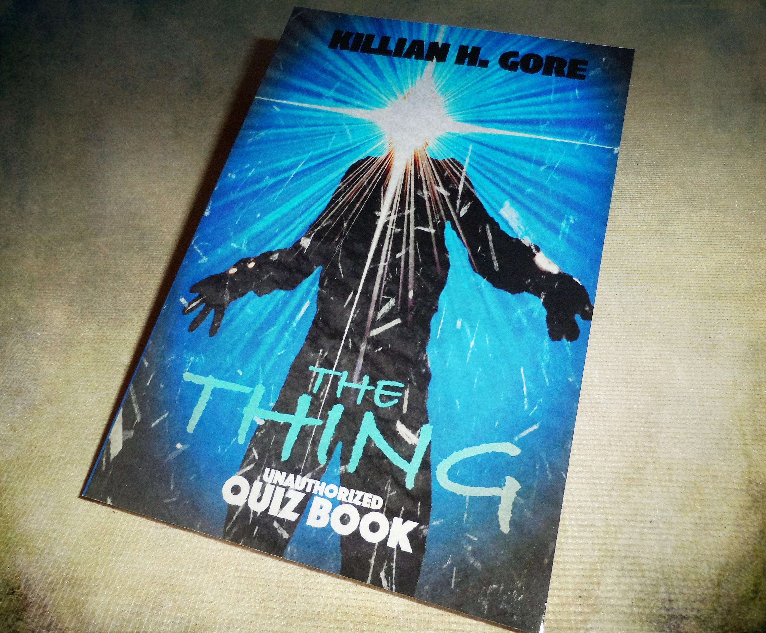 The Thing Unauthorized Quiz Book by Killian H. Gore SIGNED - Etsy