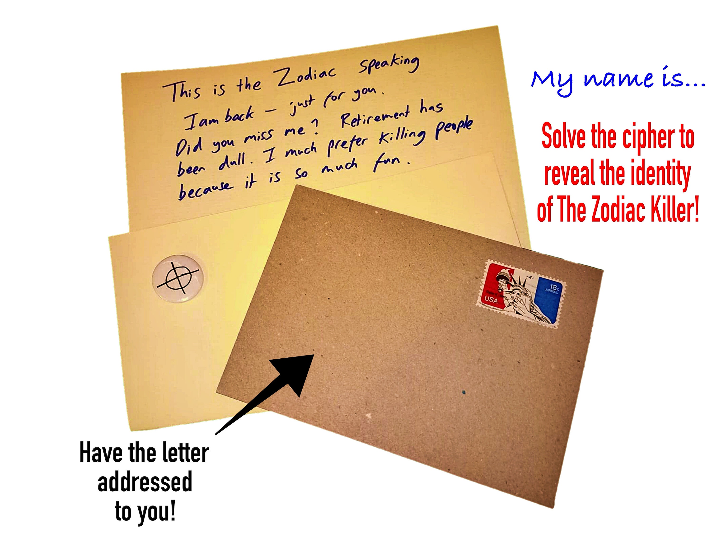 Serial Killer Lovers Hamper letterbox Gift With SIGNED COPY of Serial ...