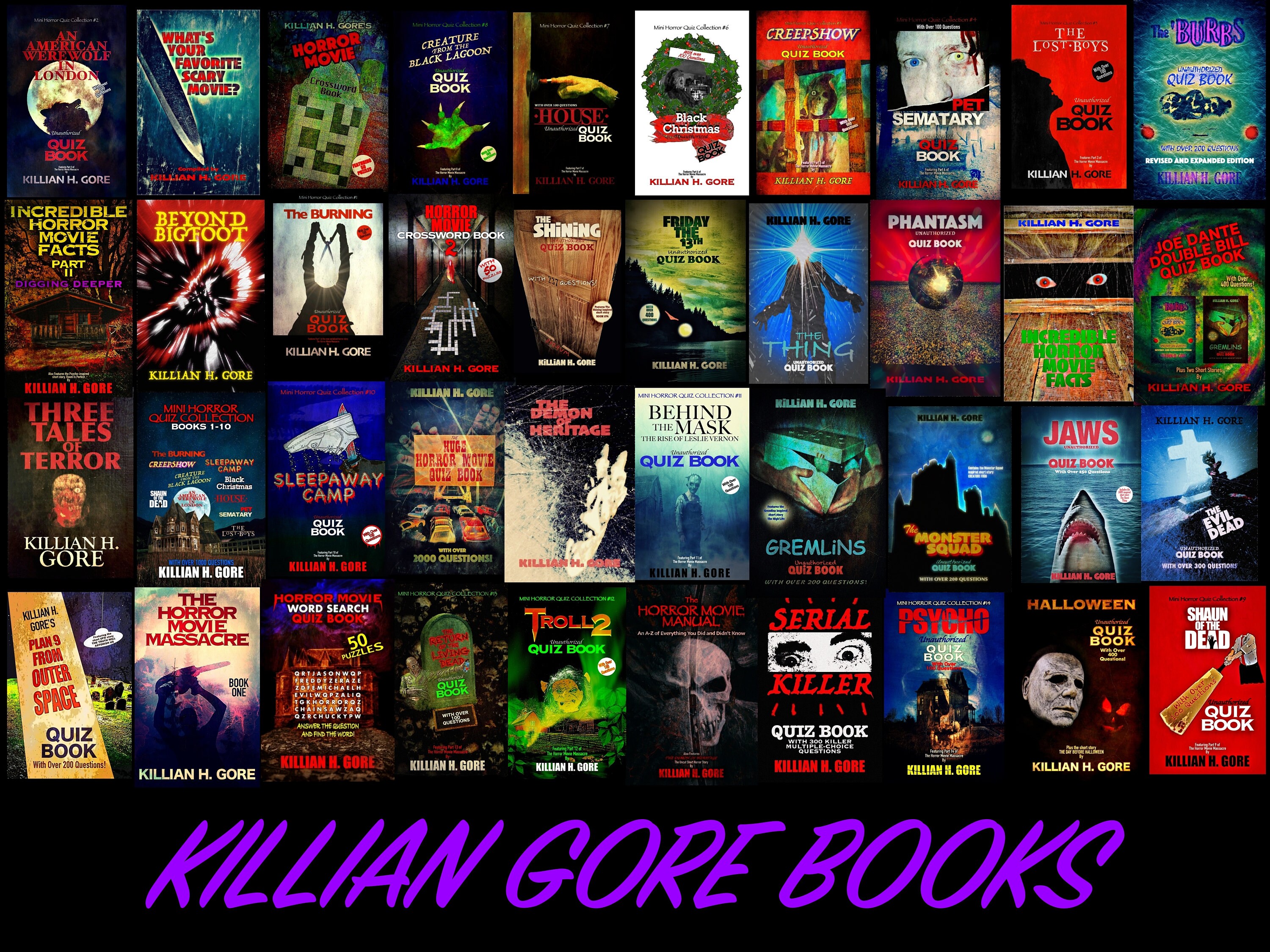 The Shining Unauthorized Quiz Book by Killian H. Gore SIGNED COPY - Etsy