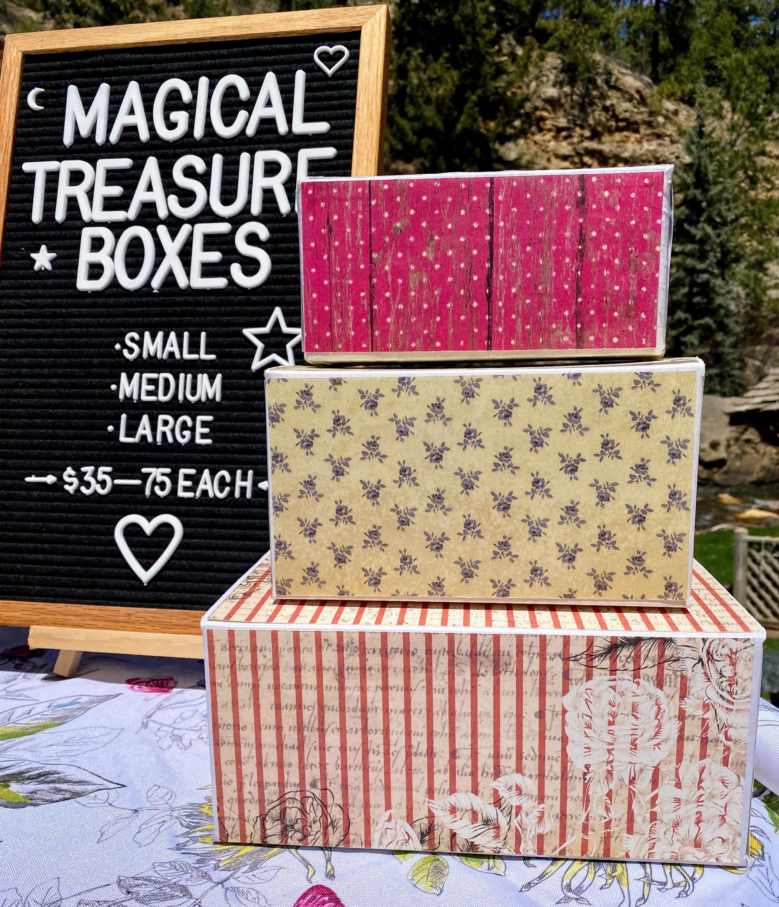 LARGE Size Magical Treasure Box Filled With Crystals | Etsy