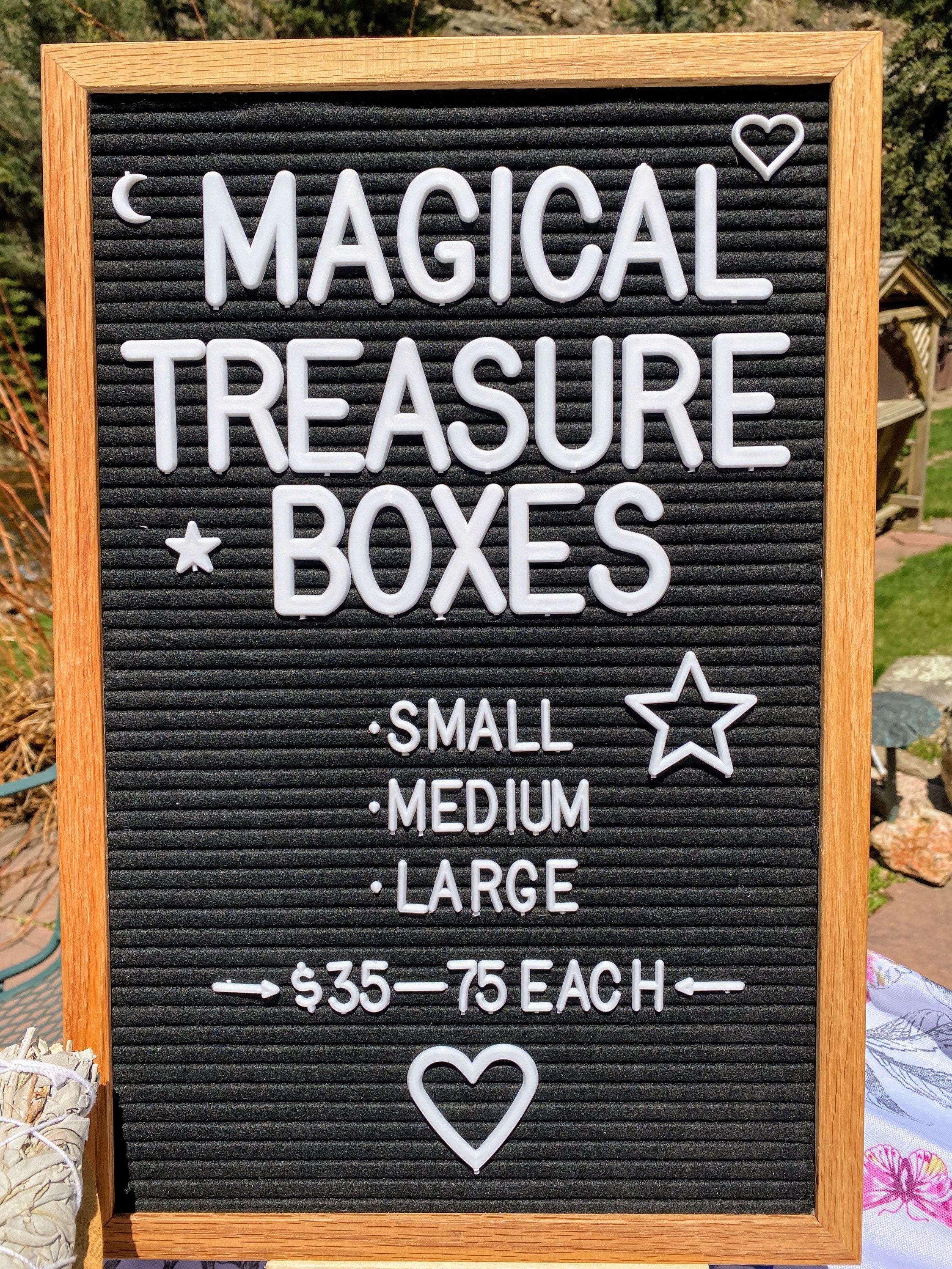 LARGE Size Magical Treasure Box Filled With Crystals | Etsy