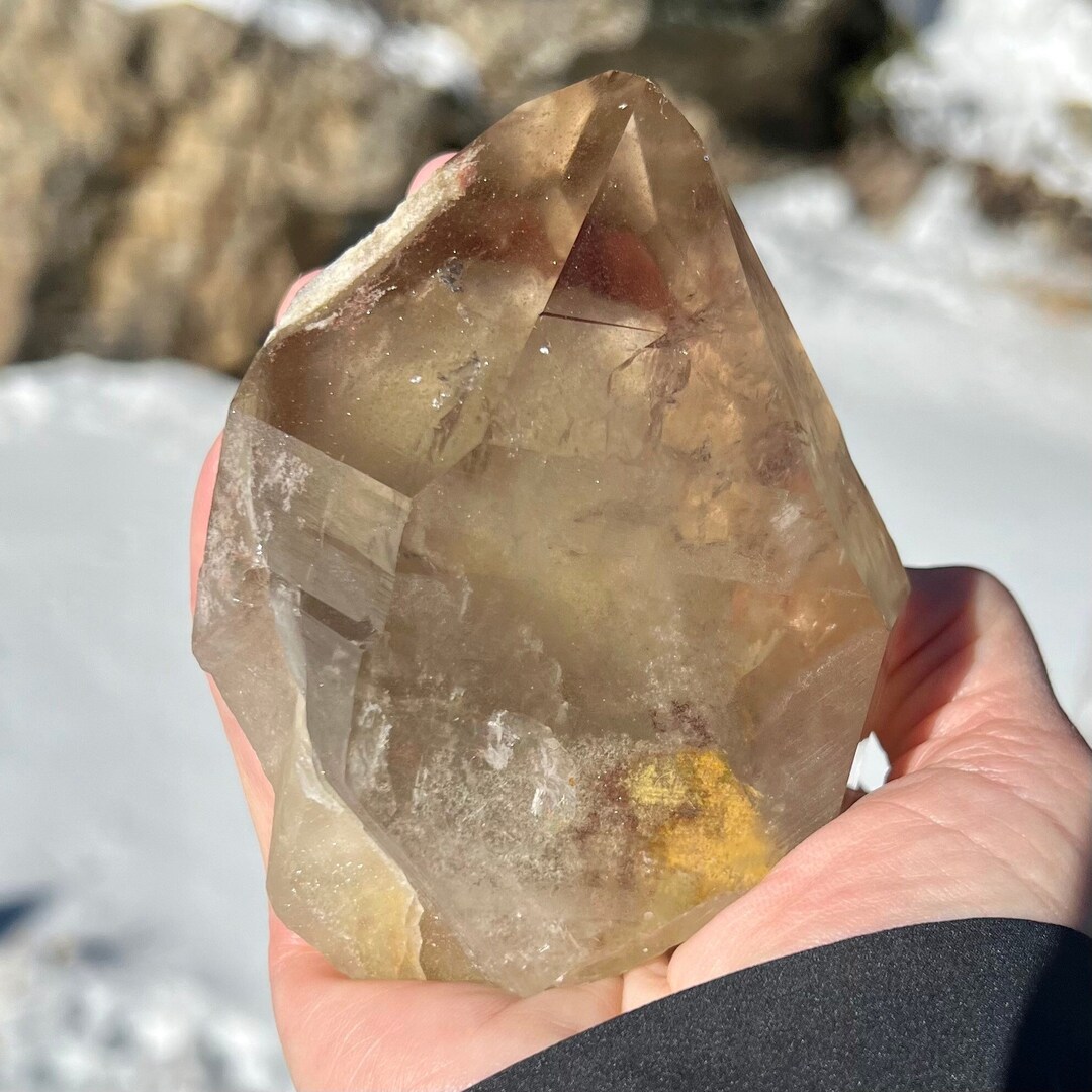 Gorgeous Natural Smoky Quartz Generator With Phantoms and Inclusions ...