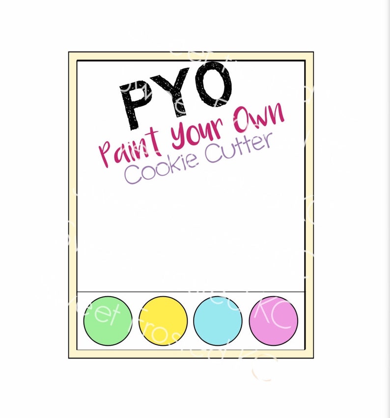 PYO Cookie Cutter - Etsy
