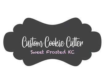 Custom Outline / or Simple Shape Cookie Cutter Design Based on Your ...