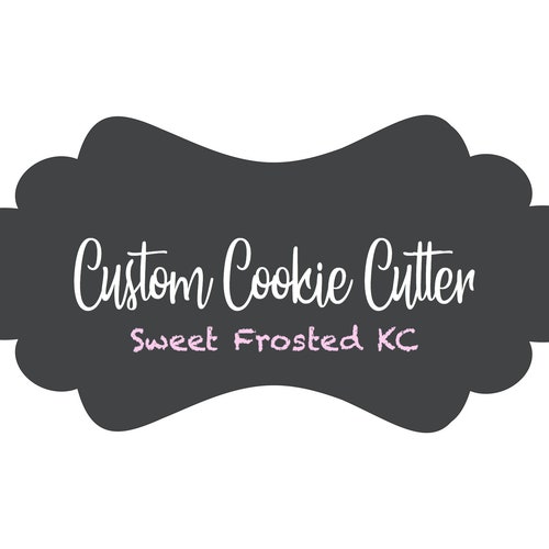 Personalized Plaque Shaped Cookie Cutter With Name Imprint - Etsy