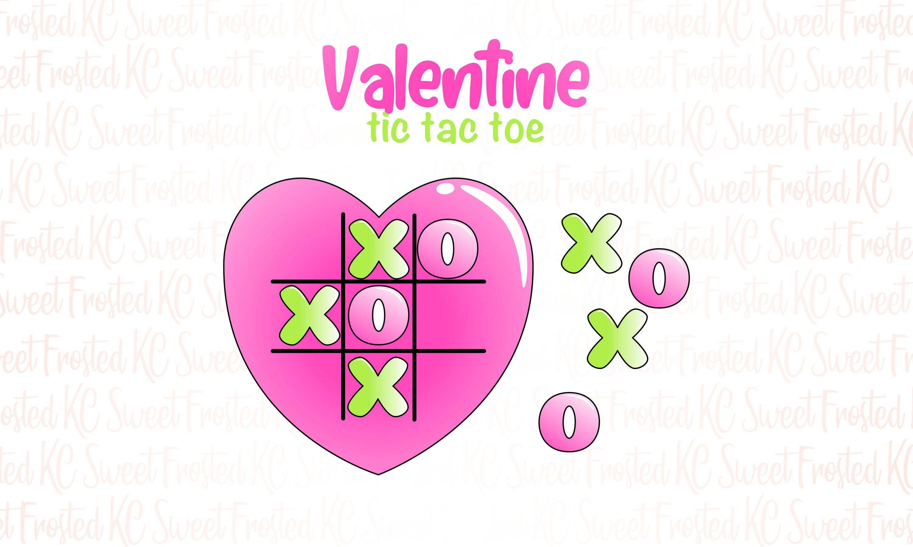 Tic Tac Toe X O Hugs and Kisses Cookie Cutters 3pc Set | Etsy