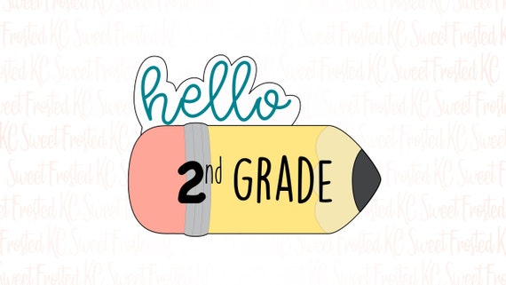 Hello Pencil Cookie Cutter - Etsy
