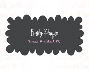 Stacy Plaque Cookie Cutter | Etsy