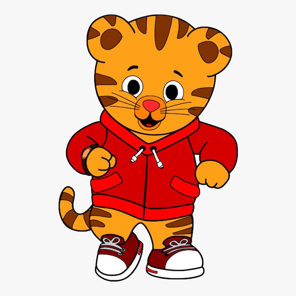 Daniel Tiger Cutout - Etsy