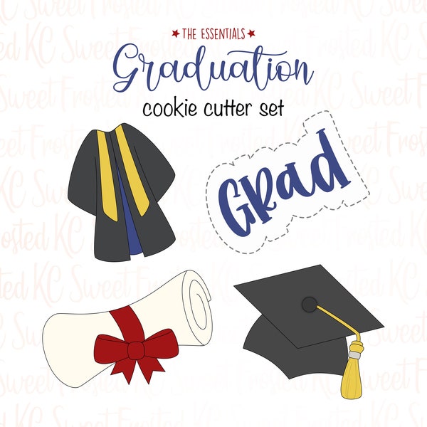Graduation Cookie Cutters - Etsy