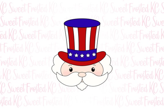 Uncle Sam Cookie Cutter - Etsy