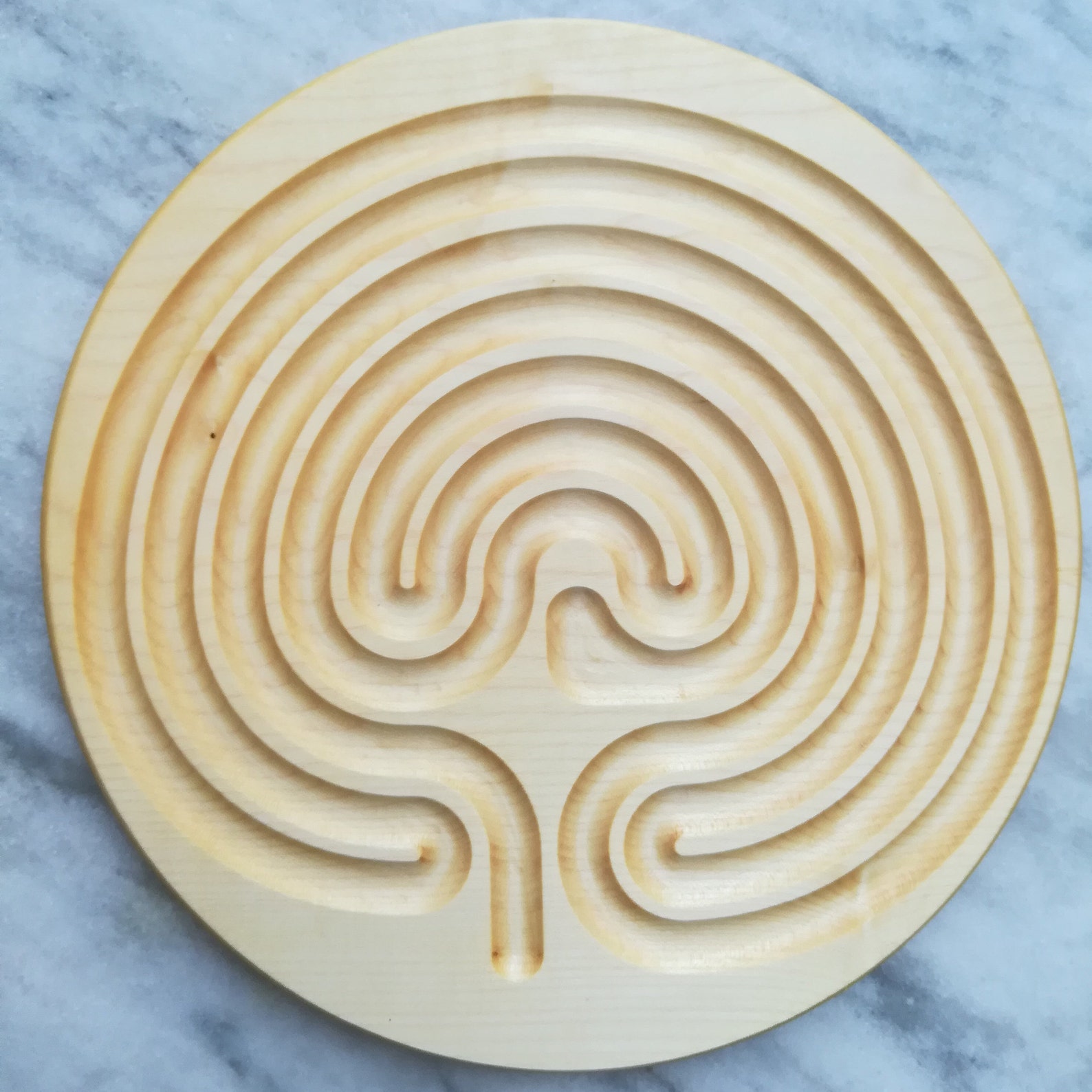 Finger Labyrinth Classic for Meditation, 10,2", Oilt - Etsy