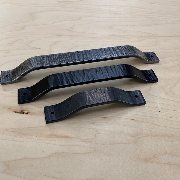 Hand Forged Cabinet Pulls - Etsy