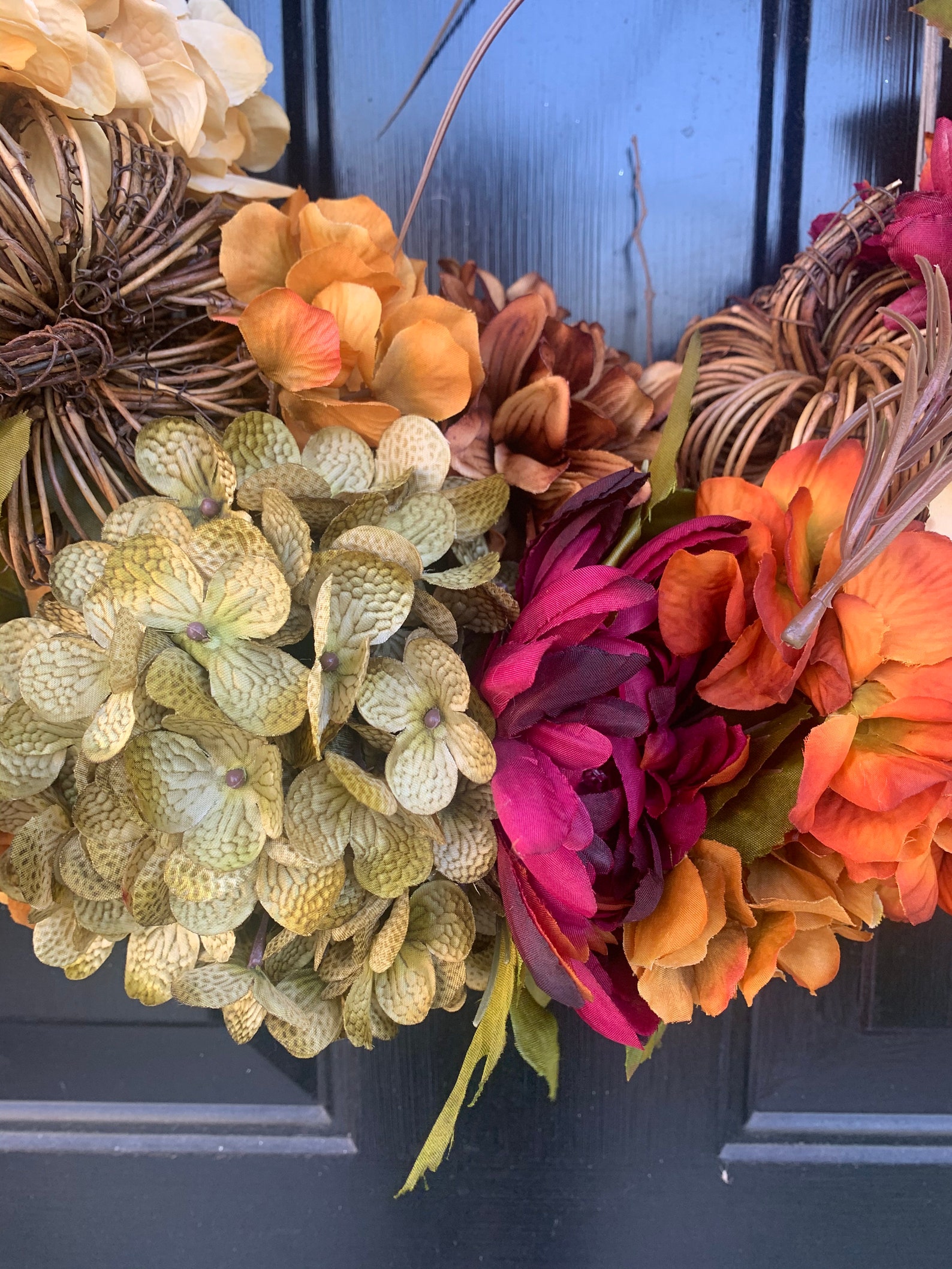 Fall Wreath for Front Door Autumn Wreath for Front Door - Etsy