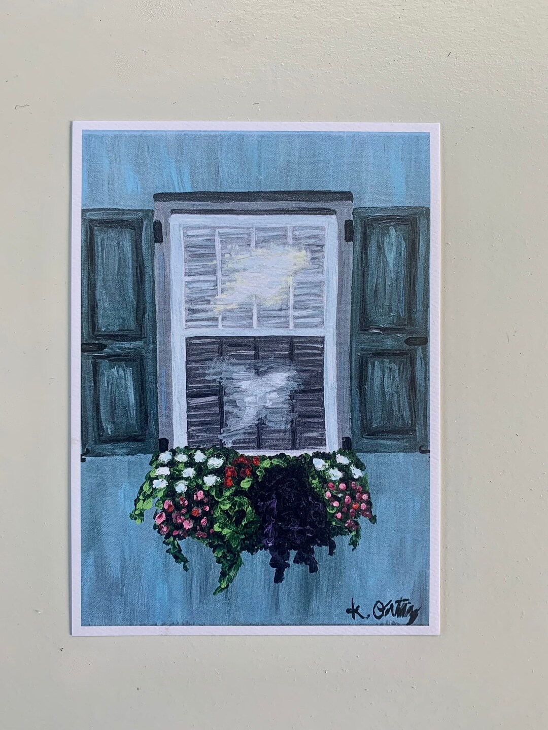 5 X 7 Window Box Print - Etsy