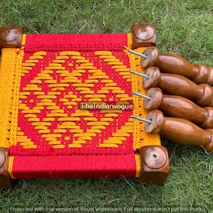 Traditional Indian Khat Handcrafted Ethiopian Khat Bed - Unique ...