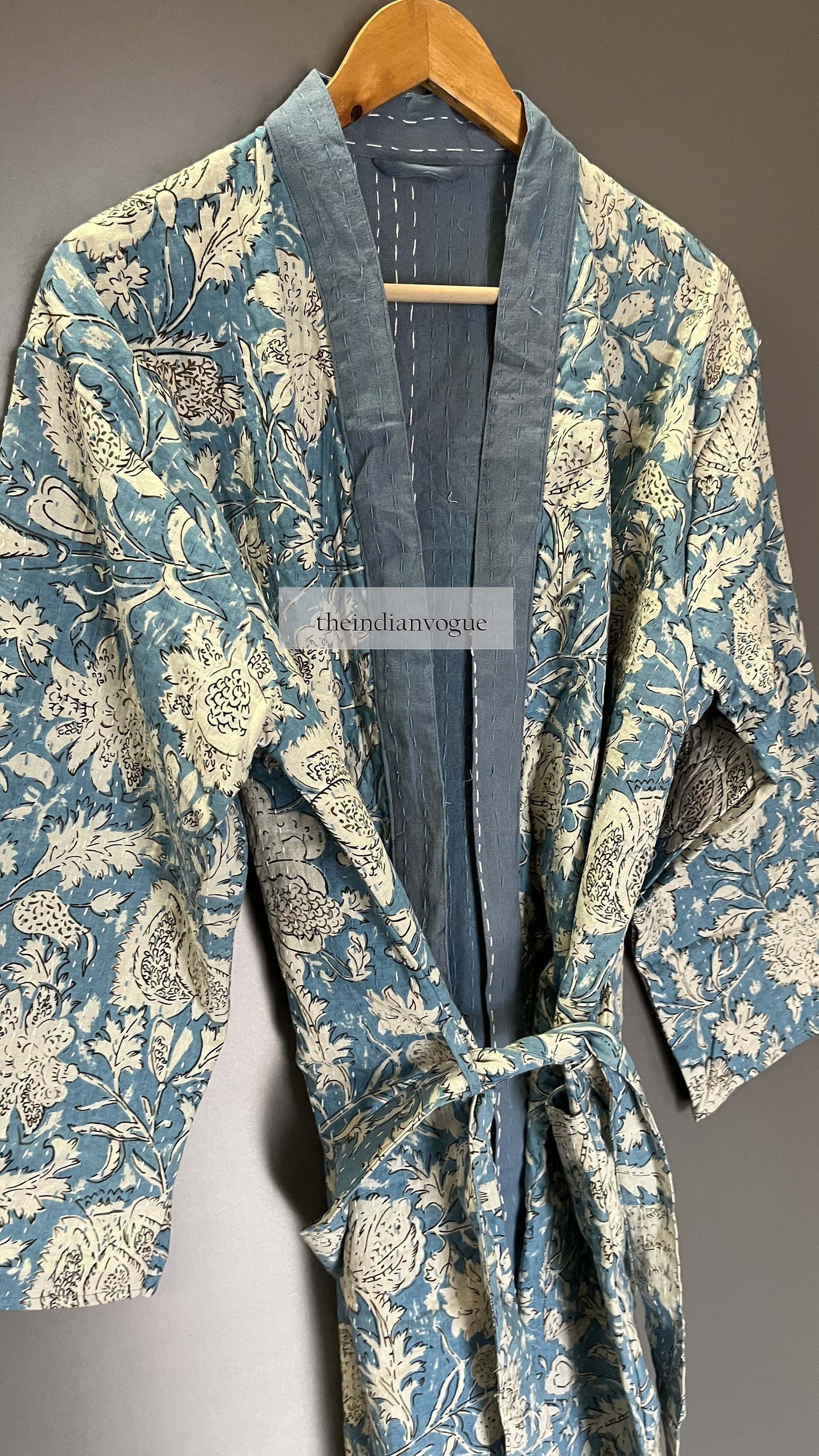 Indian Kantha Jacket Kantha Overcoat Handmade Kantha Jacket - Etsy