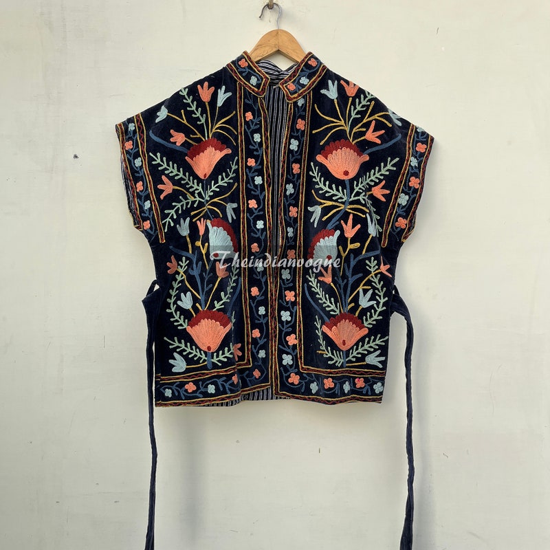 Embroidery Vest - Etsy