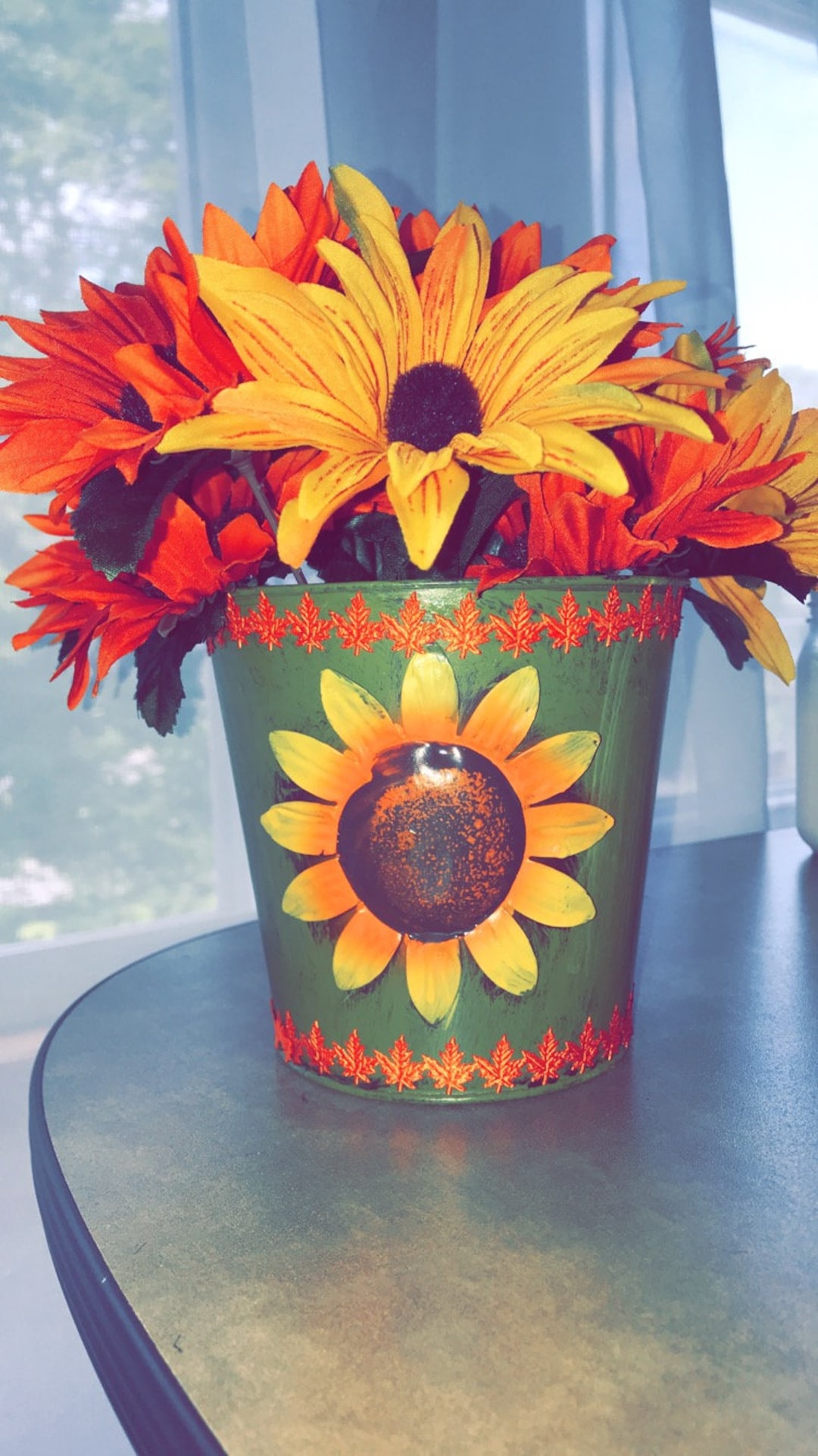 Sunflower Bucket - Etsy