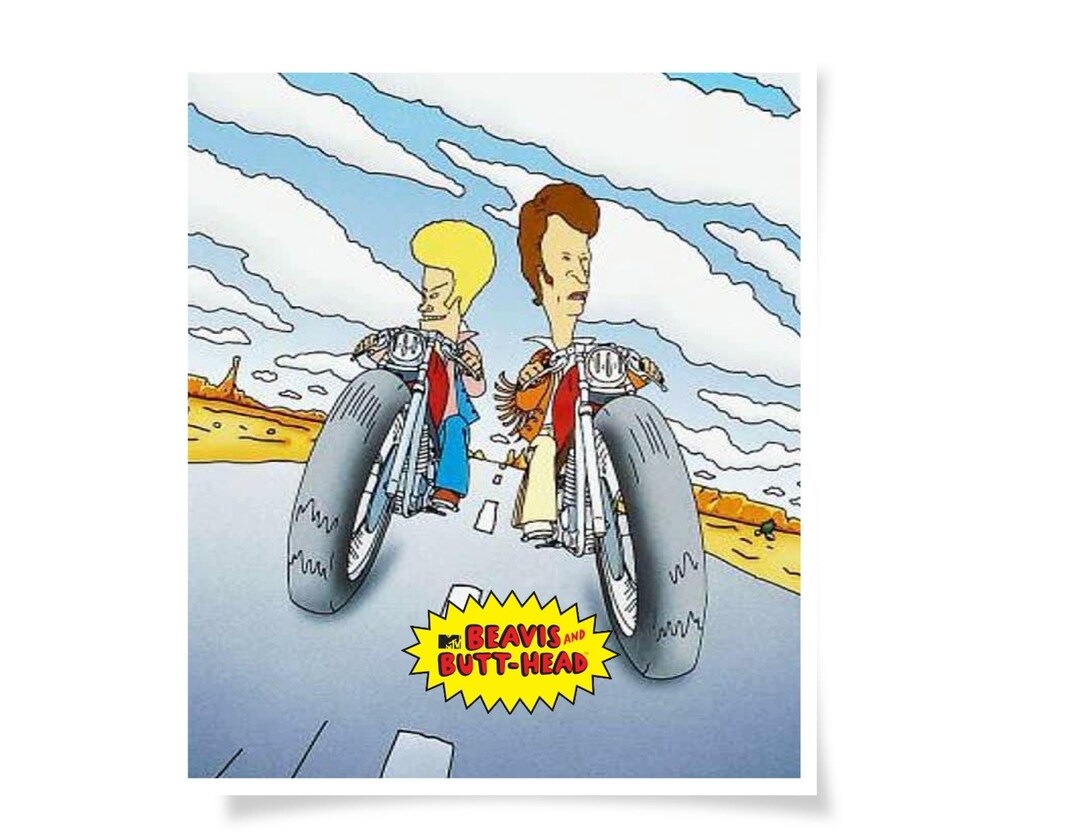 Beavis Butthead Svg, Pdf, Png, Jpg - Etsy