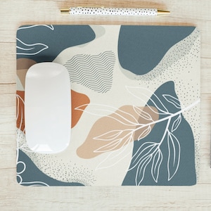 Aesthetic Abstract Mouse Pad Mousepad Office Decor for Women Desk ...