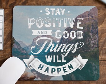 Mouse Pad Funny Cute Mousepad Quote Office Decor for Women Men | Etsy