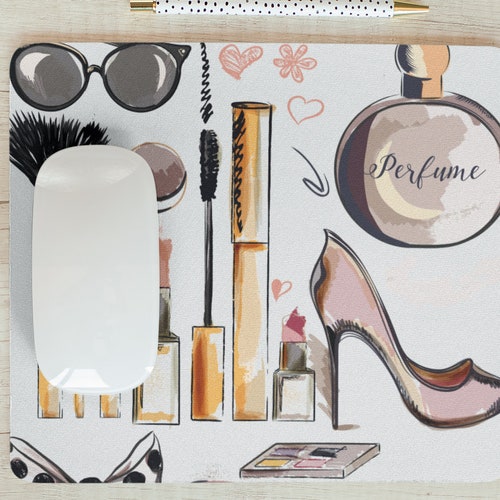 Makeup Mouse Pad Aesthetic Mousepad Cute Office Decor Make-up - Etsy