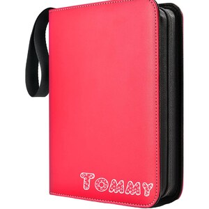 Baseball Cards Binder, Kids Football Custom Trading Card Holder Sports ...