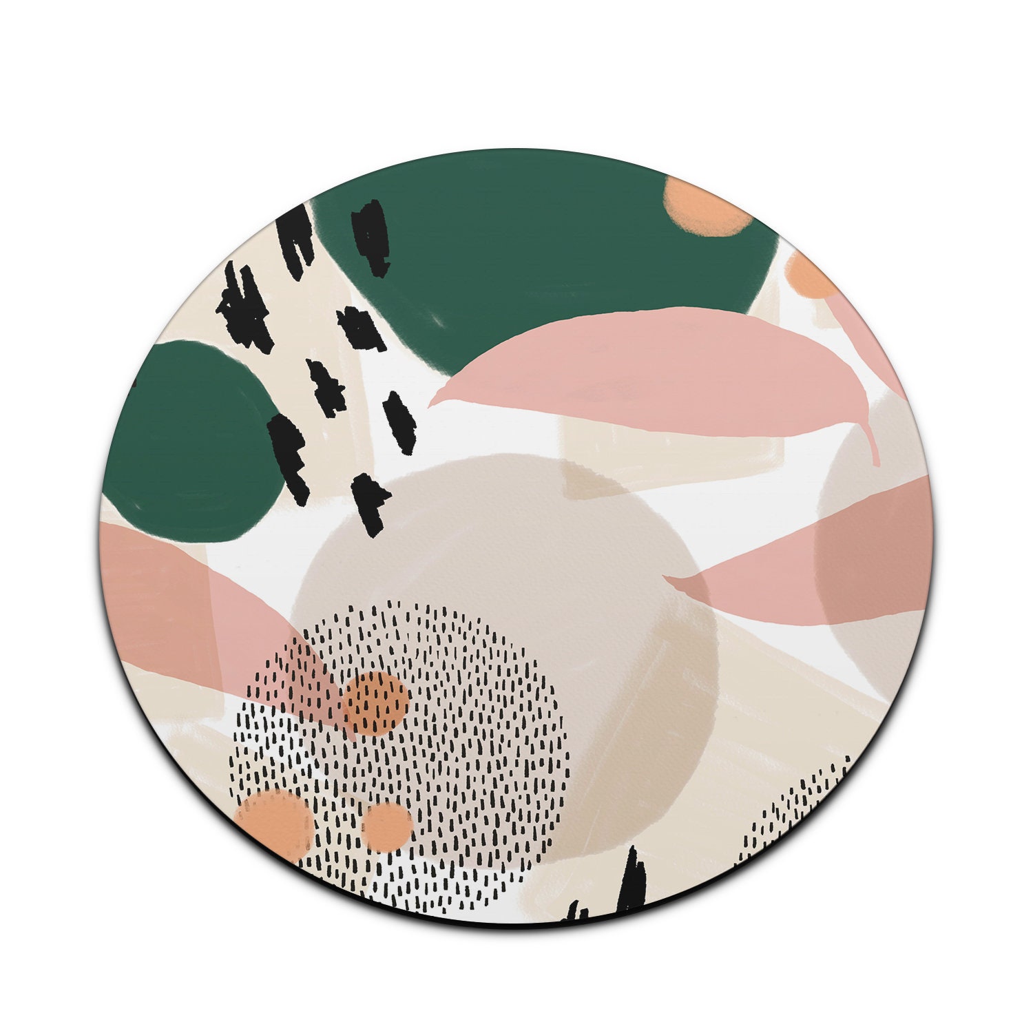 Aesthetic Mouse Pad Pastel Mousepad Modern Abstract Office - Etsy