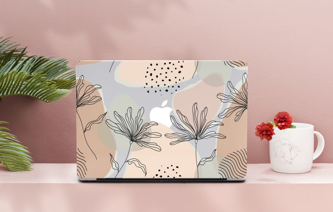 Beige Case for MacBook Air 13 M3 2024 Modern Abstract MacBook Air 14 ...