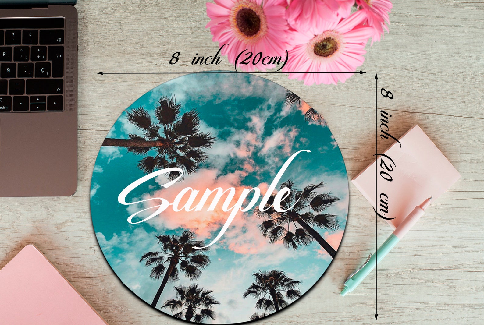 Mouse Pad Flowers Mousepad Summer Cute Office Decor for Women - Etsy