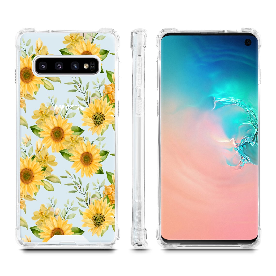 Sunflowers Case for Samsung A32 Galaxy S23 Galaxy A52 Clear - Etsy