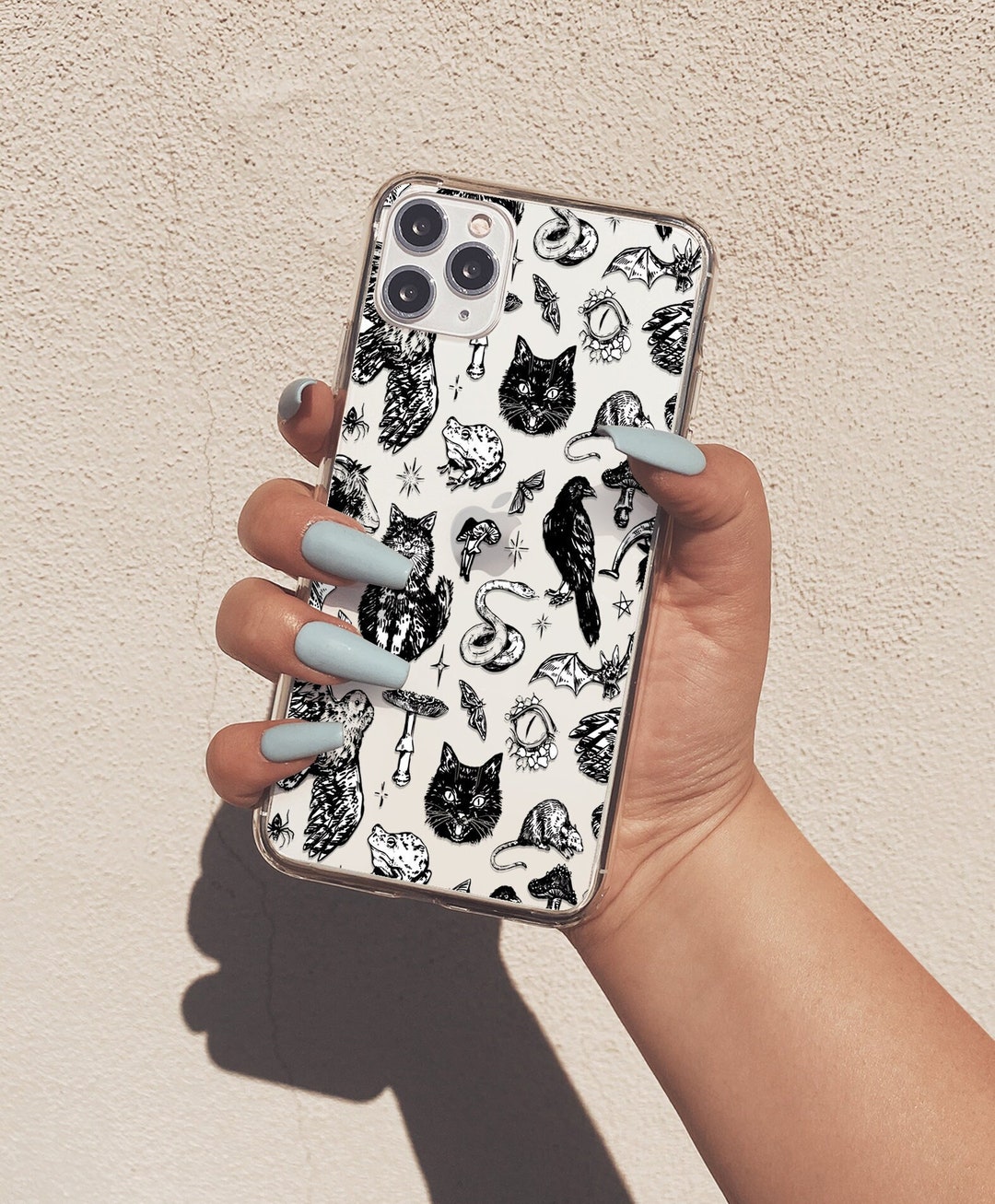 Esoteric Cats Case for iPhone 16 Pro Max 14 Plus 13 Pro 12 Mini iPhone ...