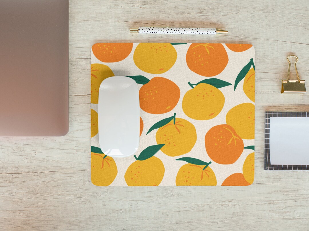 Mouse Pad Oranges Mousepad Office Decor for Women Desk Accessories ...
