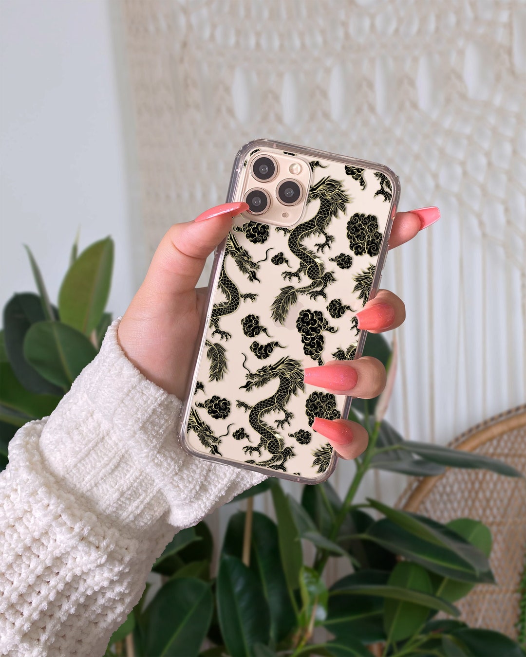 Dragons Case for Google Pixel 8A Pixel 9 Pixel 5a 5G Dragon Case for Google 4 XL Pixel 7 Pro ...