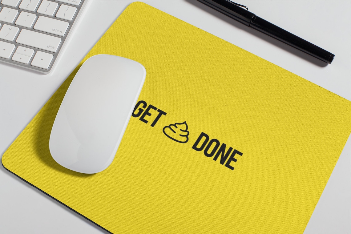 Mouse Pad Funny Cute Mousepad Quote Office Decor for Women Men | Etsy