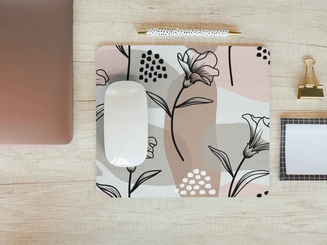 Aesthetic Mouse Pad Modern Abstract Mousepad Office Decor for - Etsy