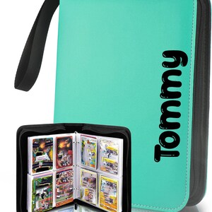 Baseball Cards Holder, Sports Cards Binder Custom Trading Album Girls ...