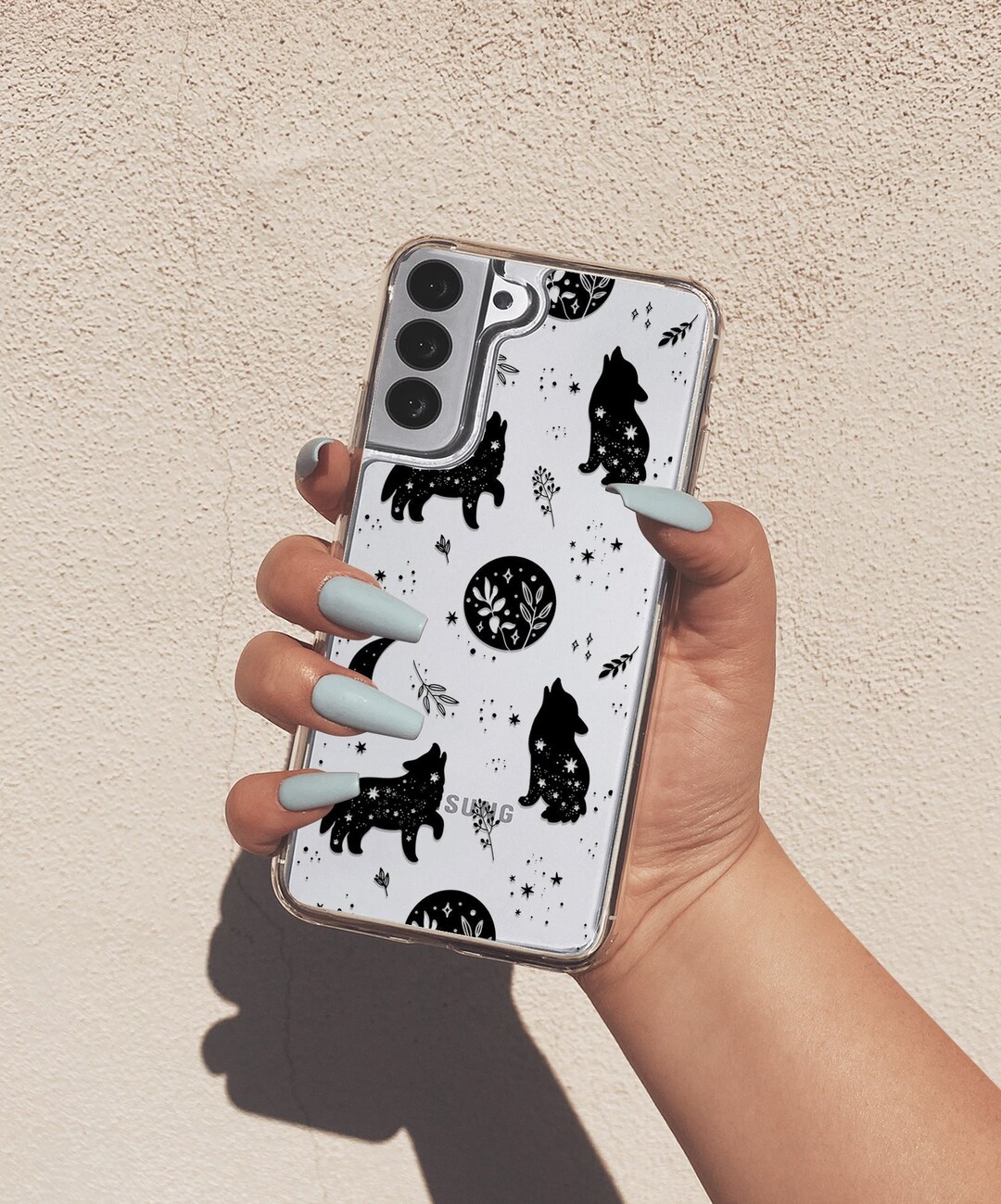 Wolves Case for Samsung S21 Ultra Galaxy S23 for Samsung A54 Clear Case ...