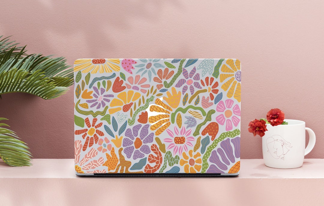 Retro Case for MacBook Air Pink Aesthetic Clear MacBook M3 2024 11" 12 ...