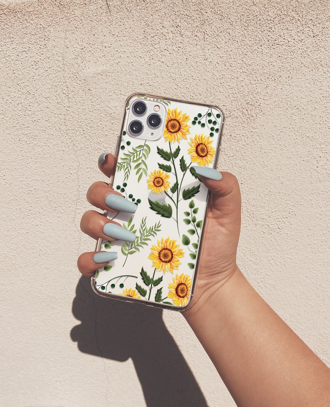Sunflowers Case for iPhone 16 Pro iPhone 14 Pro Max Case Floral iPhone ...