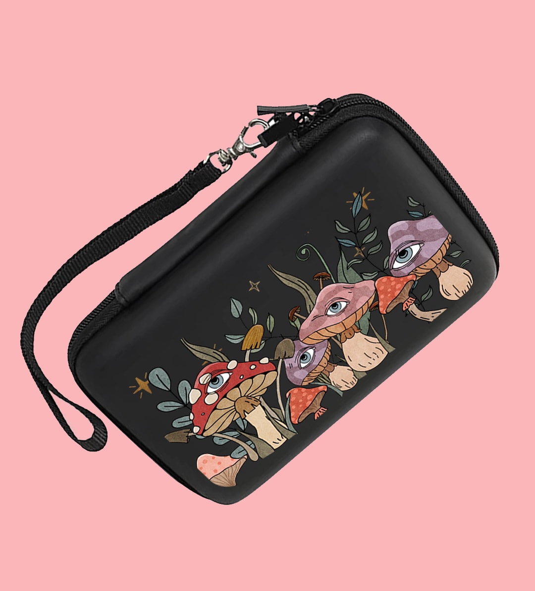 USB Flash Drive Case, Cool Mushrooms Memory Stick Holder Case ...