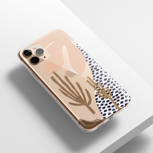 Beige Aesthetics Case for iPhone 15 Pro iPhone 14 Plus Floral Case for ...