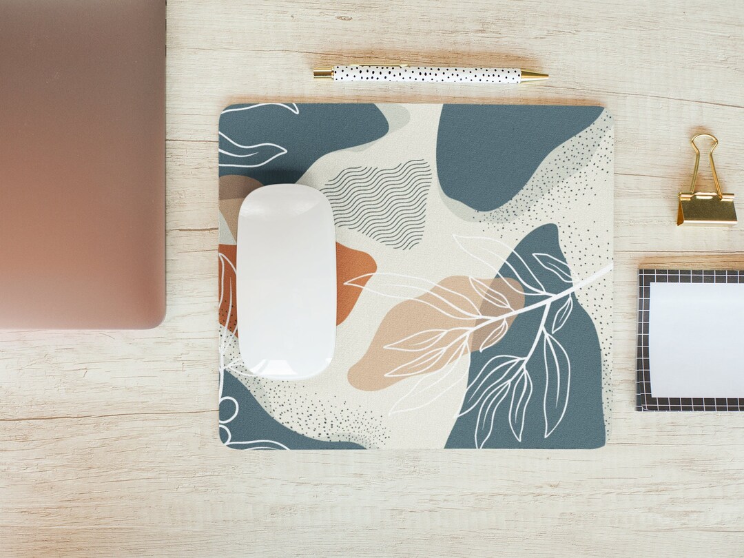 Aesthetic Abstract Mouse Pad Mousepad Office Decor for Women Desk ...
