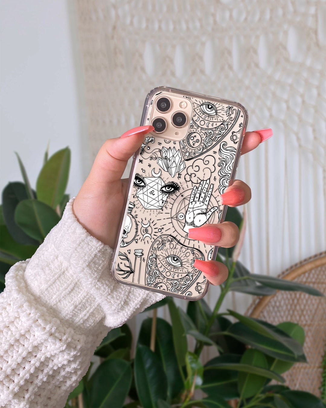 Mystic Esoteric Case for iPhone 16 Pro Max 14 Plus 13 Pro 12 Mini 11 XR ...