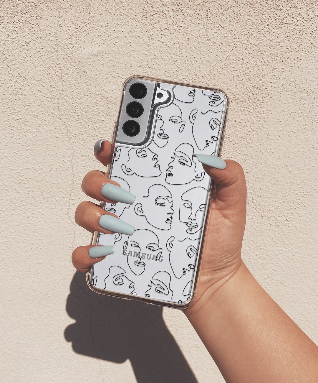Woman Face Case for Samsung S24 Ultra Galaxy A52 5G Case Galaxy A15 ...