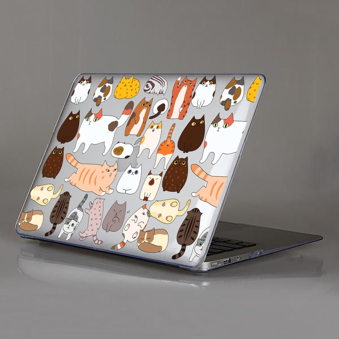 Cats Case for MacBook Air Funny Kittens MacBook Air M3 Retina 11" 14 ...